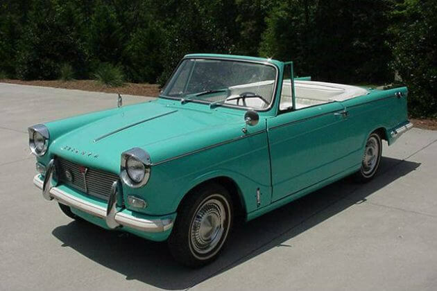 Triumph Herald 1966 - Convertible - Australian Child Restraint Resource ...