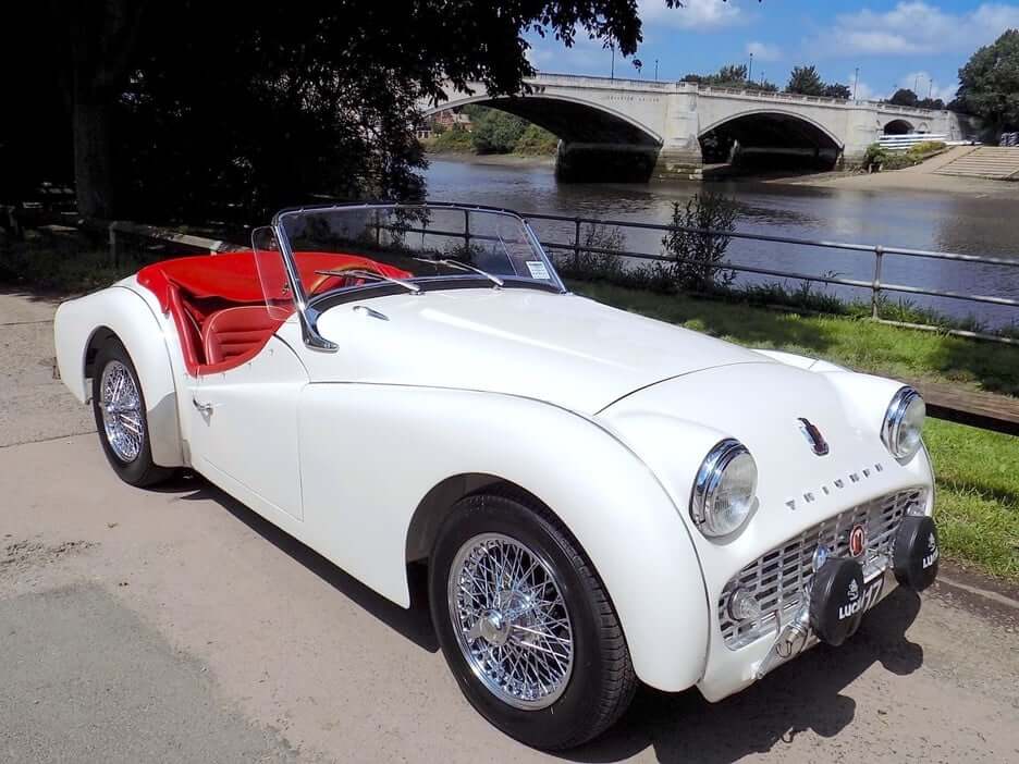 Triumph TR 3A 1957 - Convertible - Australian Child Restraint Resource ...